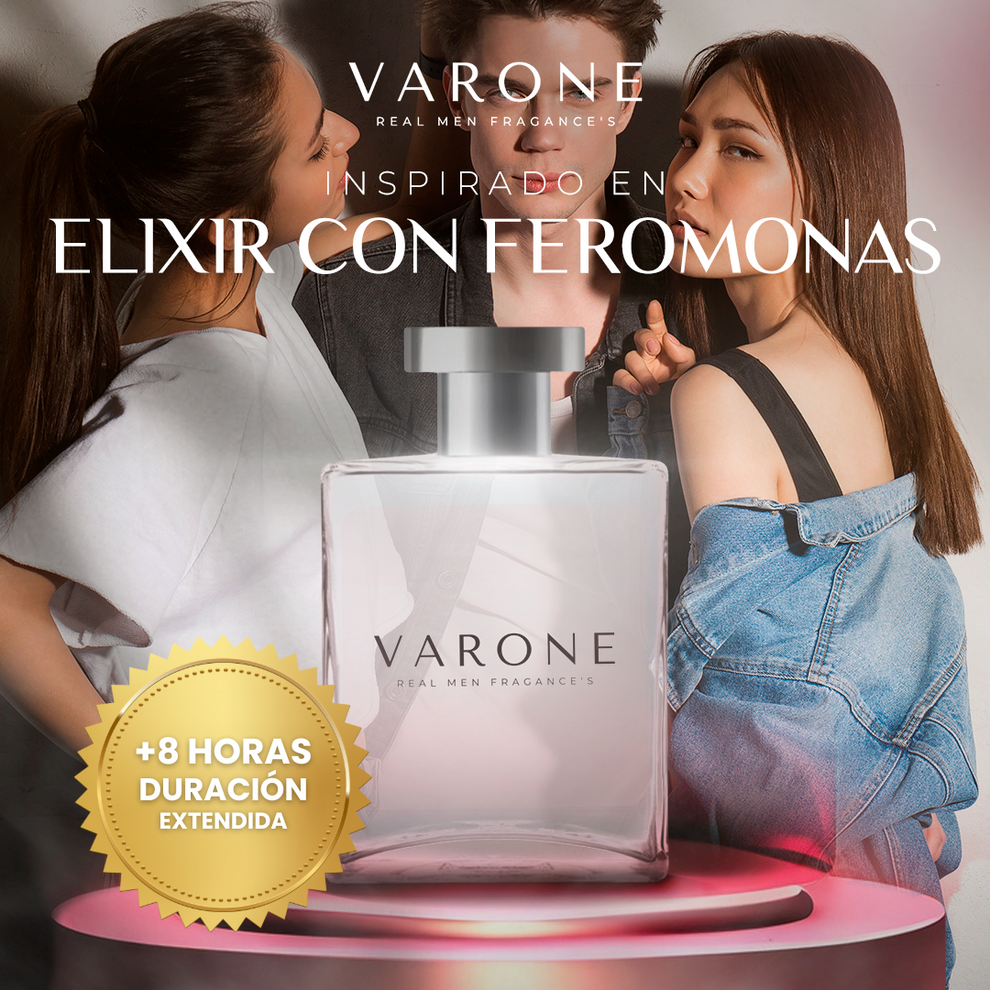 Atracción Infinita (Perfume Elixir con feromonas Original Varone)