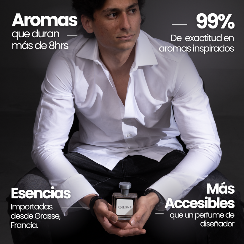 Atracción Infinita (Perfume Elixir con feromonas Original Varone)